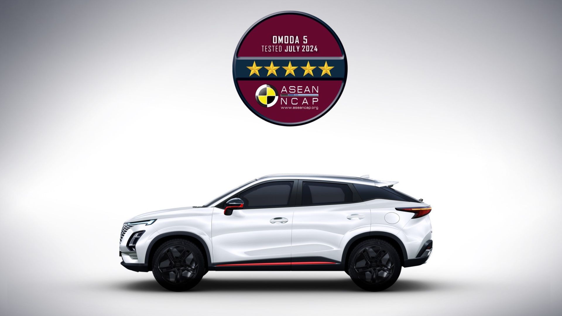 5 stelle per Omoda 5 ai crash test NCAP (ASEAN)