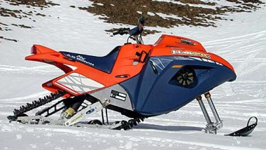 news | Off limits: Snow Hawk la vera moto-slitta
