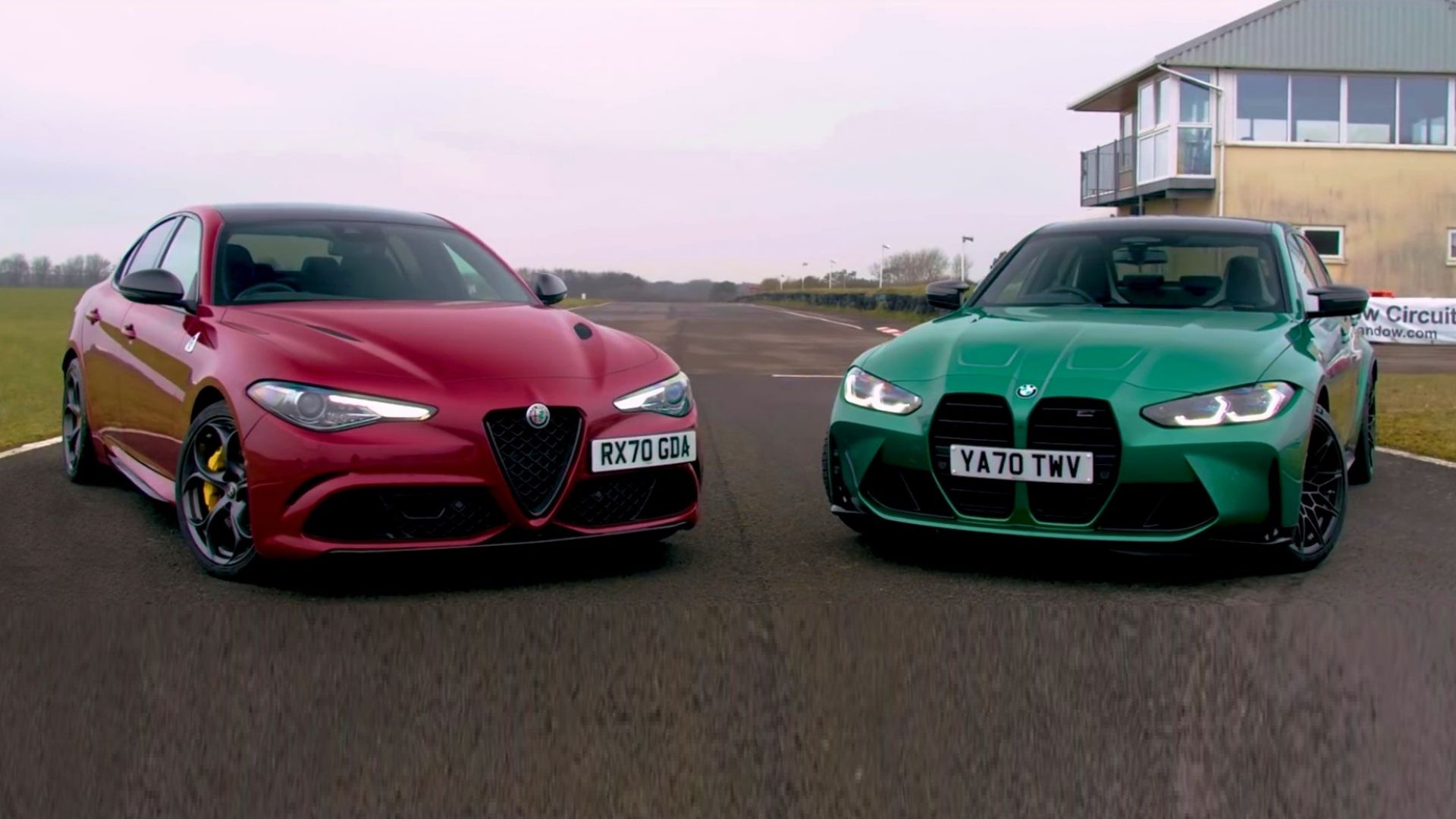 Video: BMW M3 Competition vs Giulia Quadrifoglio in pista