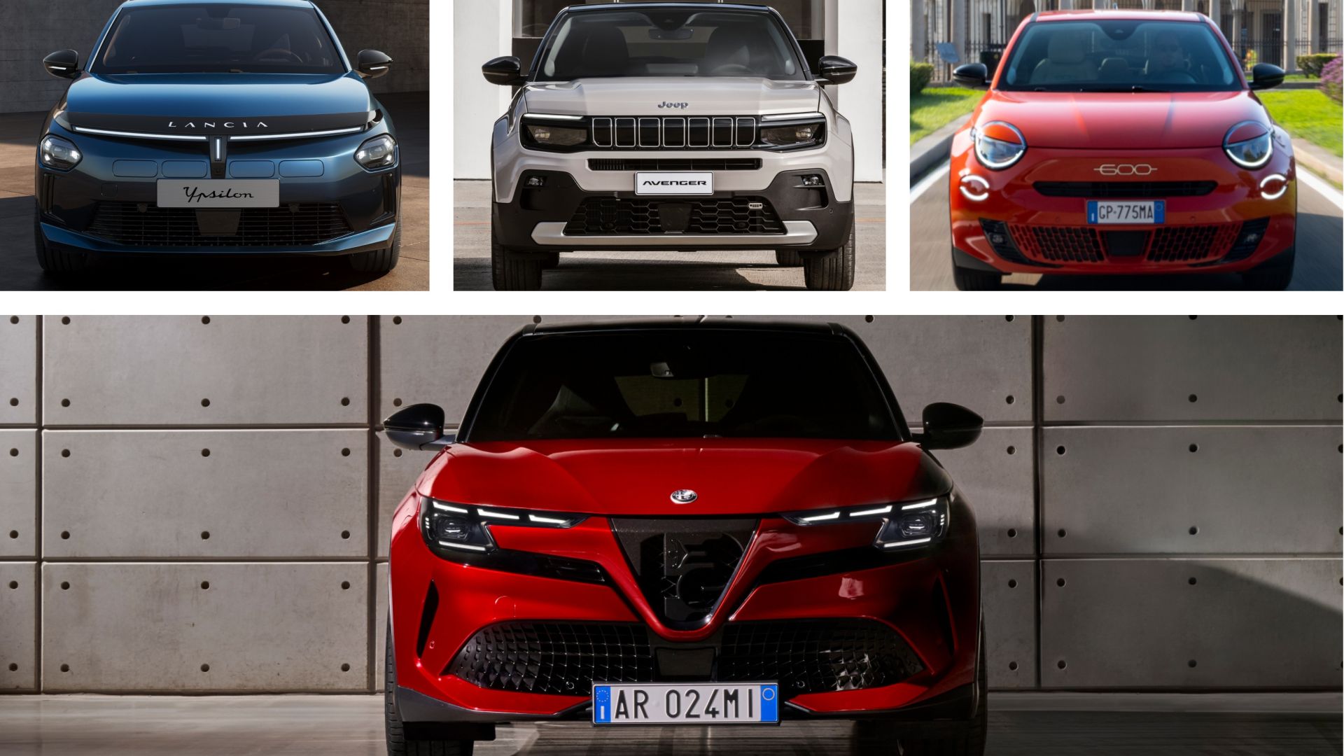 Alfa Junior, Jeep Avenger, Fiat 600 (e nuova Y): quali differenze