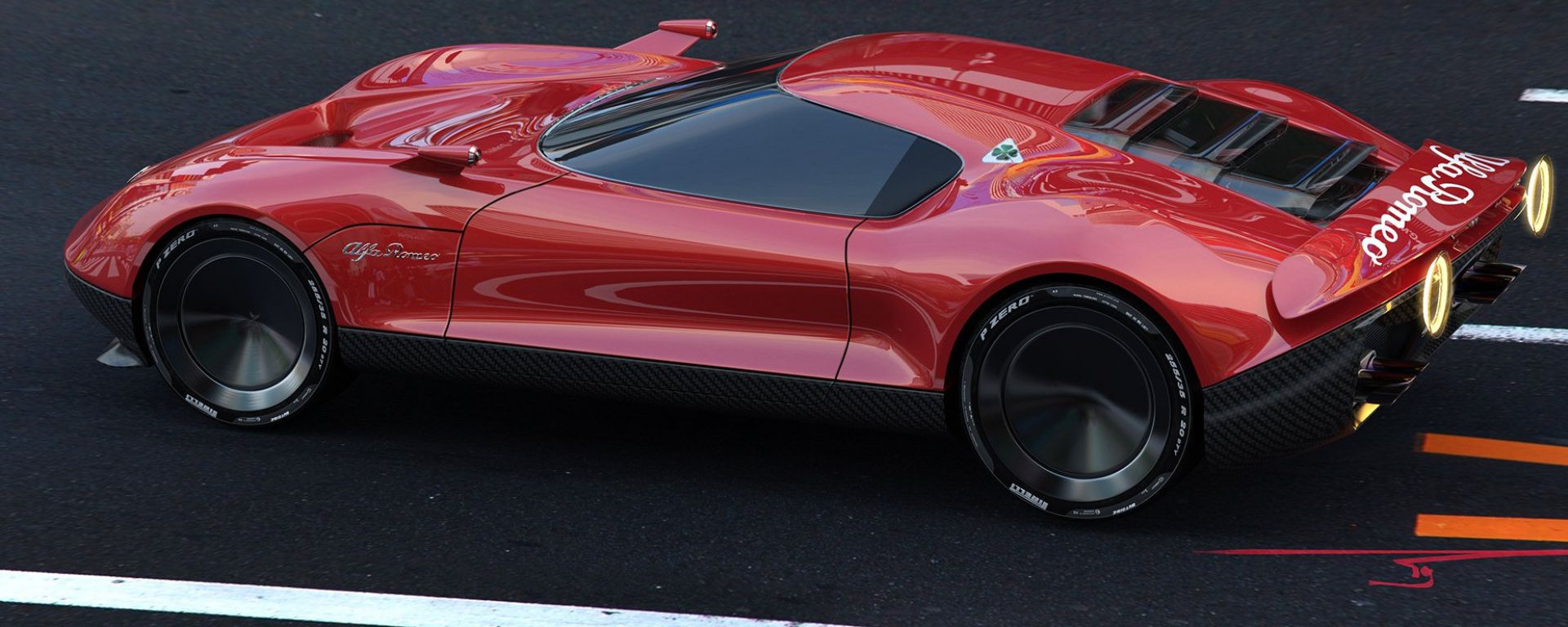 Nuova Alfa Romeo 8C, quando esce sarà così? Il render LEA Concept ...