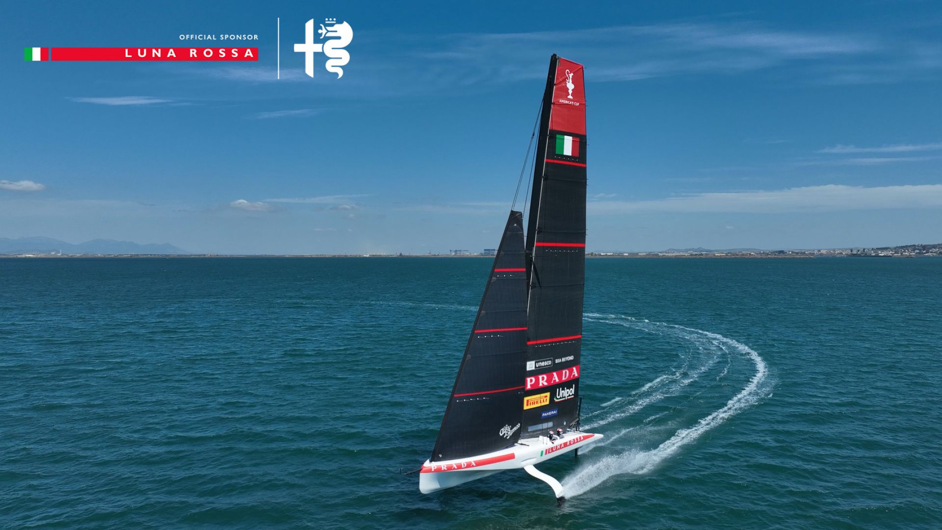 Alfa Romeo sponsor di Luna Rossa per l'America's Cup 2027