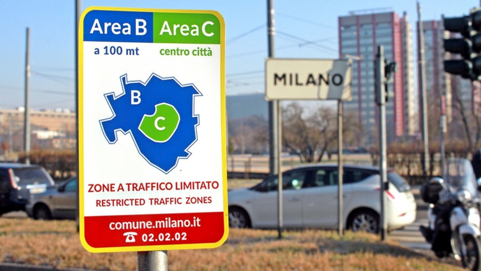 Area B Milano: divieto scooter e moto slitta a ottobre 2026