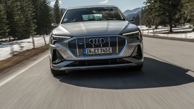 Fari Audi LED Digital Matrix per e-tron Sportback: funzionamento