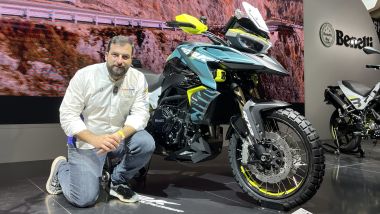 Video: nuova Benelli TRK 902X concept (2025) a EICMA 2024