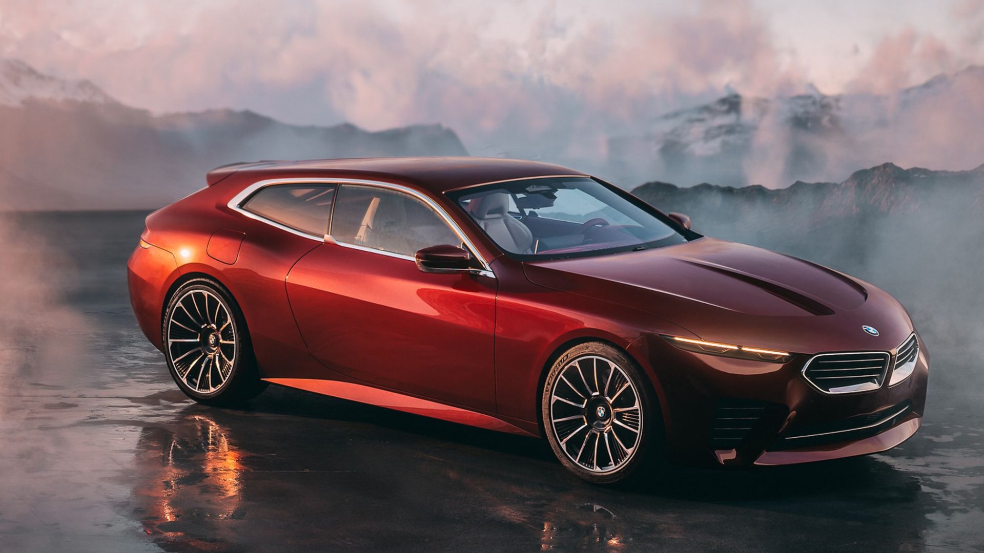 BMW Concept Speedtop 2025: la nuova shooting brake da collezione