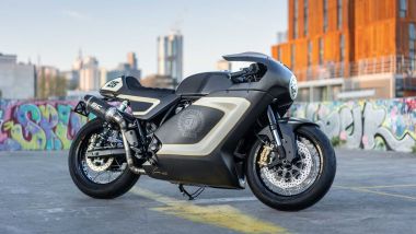 Royal Enfield GT-R 650? No, la café racer Cerra GT865 nel video