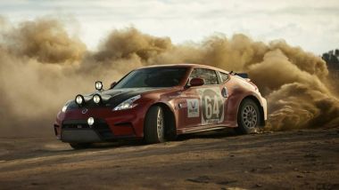 Nissan 370Z Rally Car: drifting nel video da YouTube