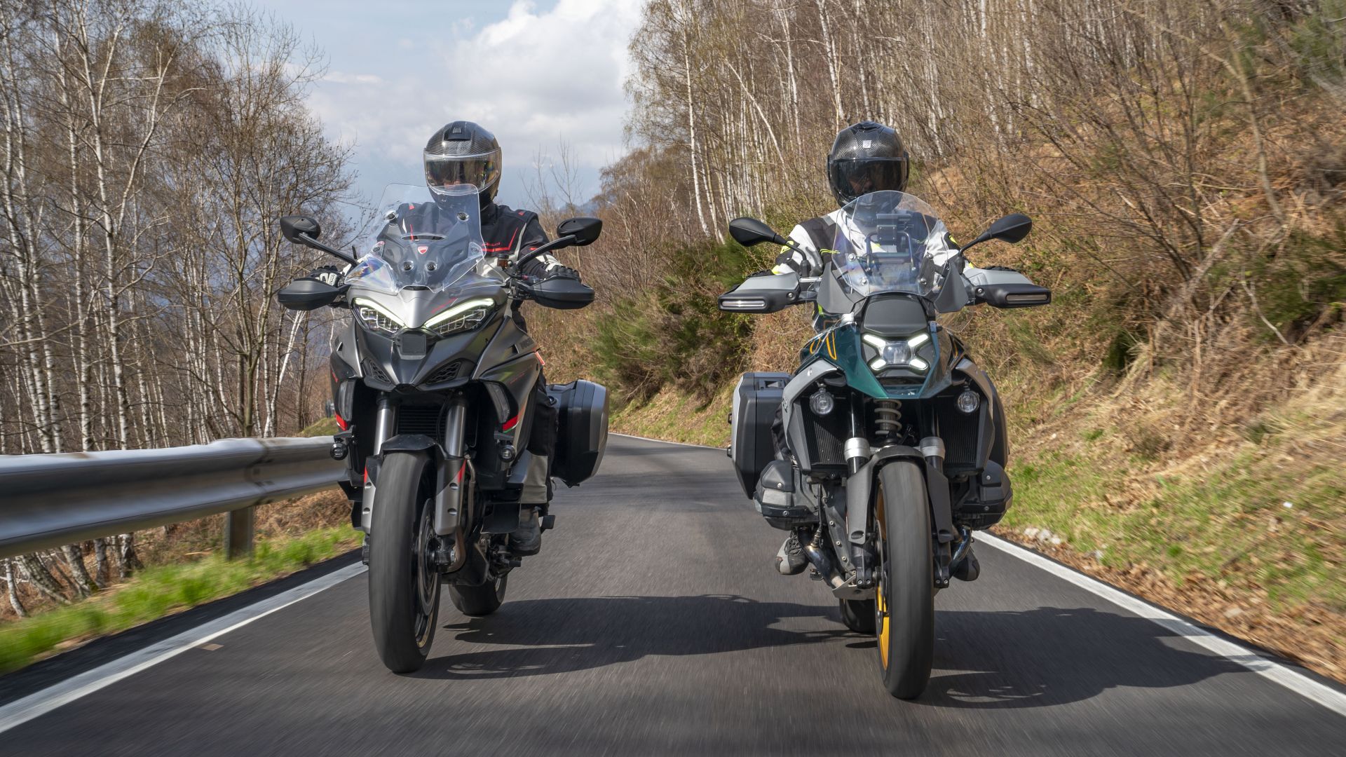 Comparativa BMW R 1300 GS vs Ducati Multistrada V4 S Grand Tour