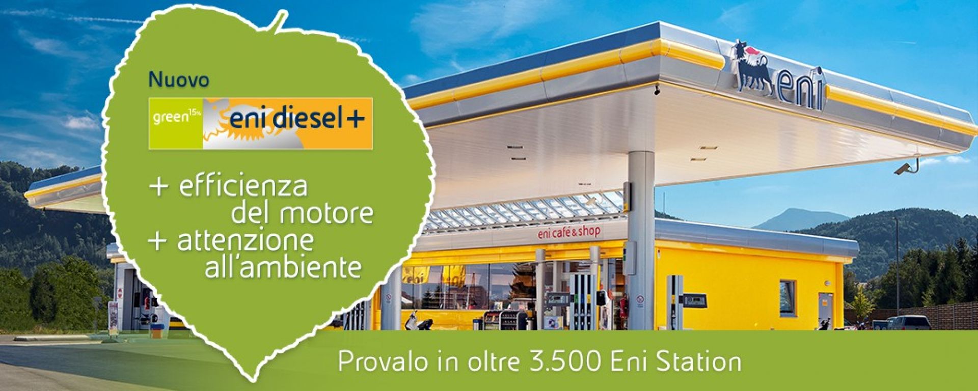 Carburanti - Eni Diesel +, il nuovo diesel con componente rinnovabile ...