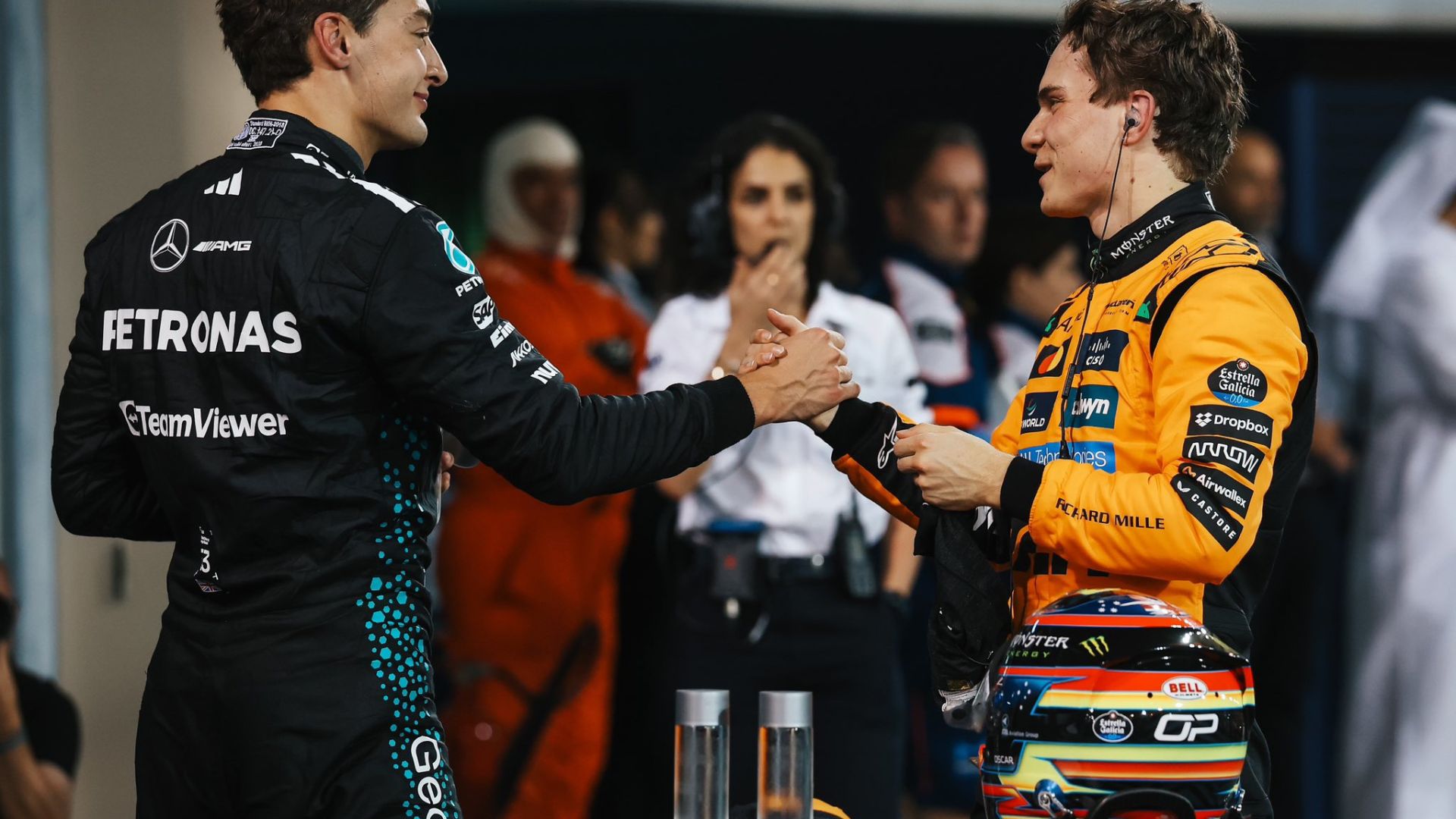 F1 GP Bahrain 2025: Piastri in pole, delude Norris, Leclerc 2°