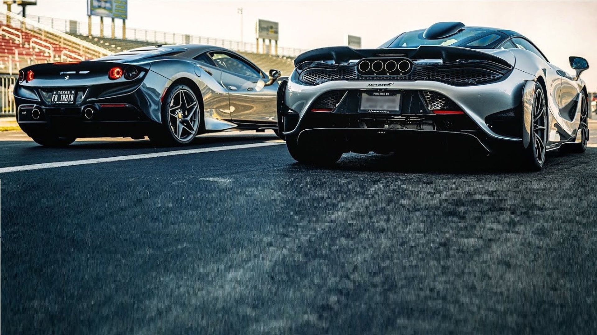 Ferrari F8 Tributo vs McLaren 765LT: la drag race in video - MotorBox