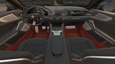 Ferrari Purosangue al configuratore online: colori, cerchi, interni