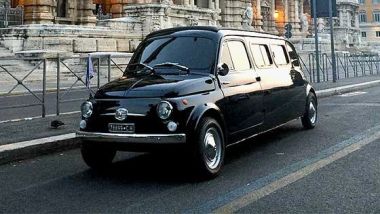 Fiat 500 Limousine Zoolander 2: all'asta l'auto del film.