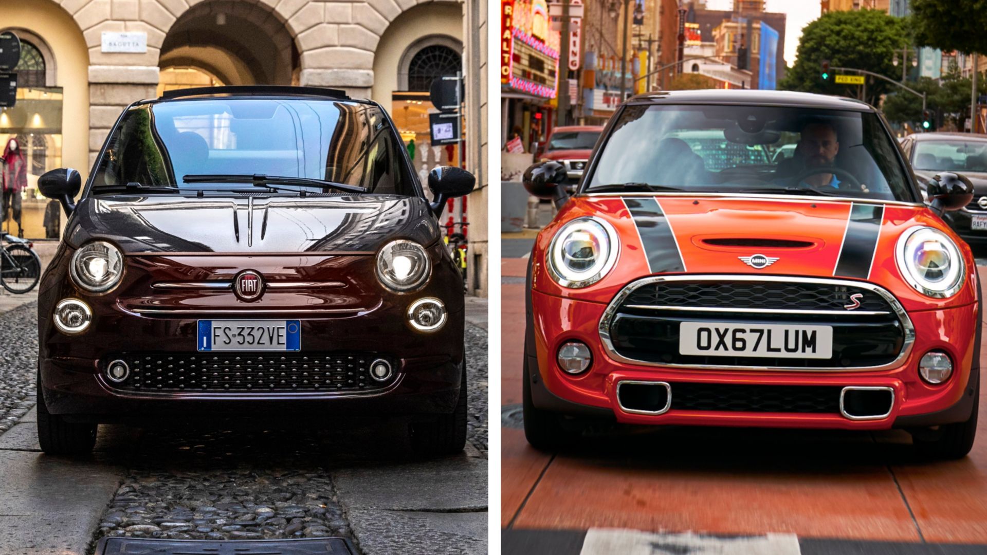 Fiat 500 o Mini 3p? Il confronto di motori, prezzi e allestimenti