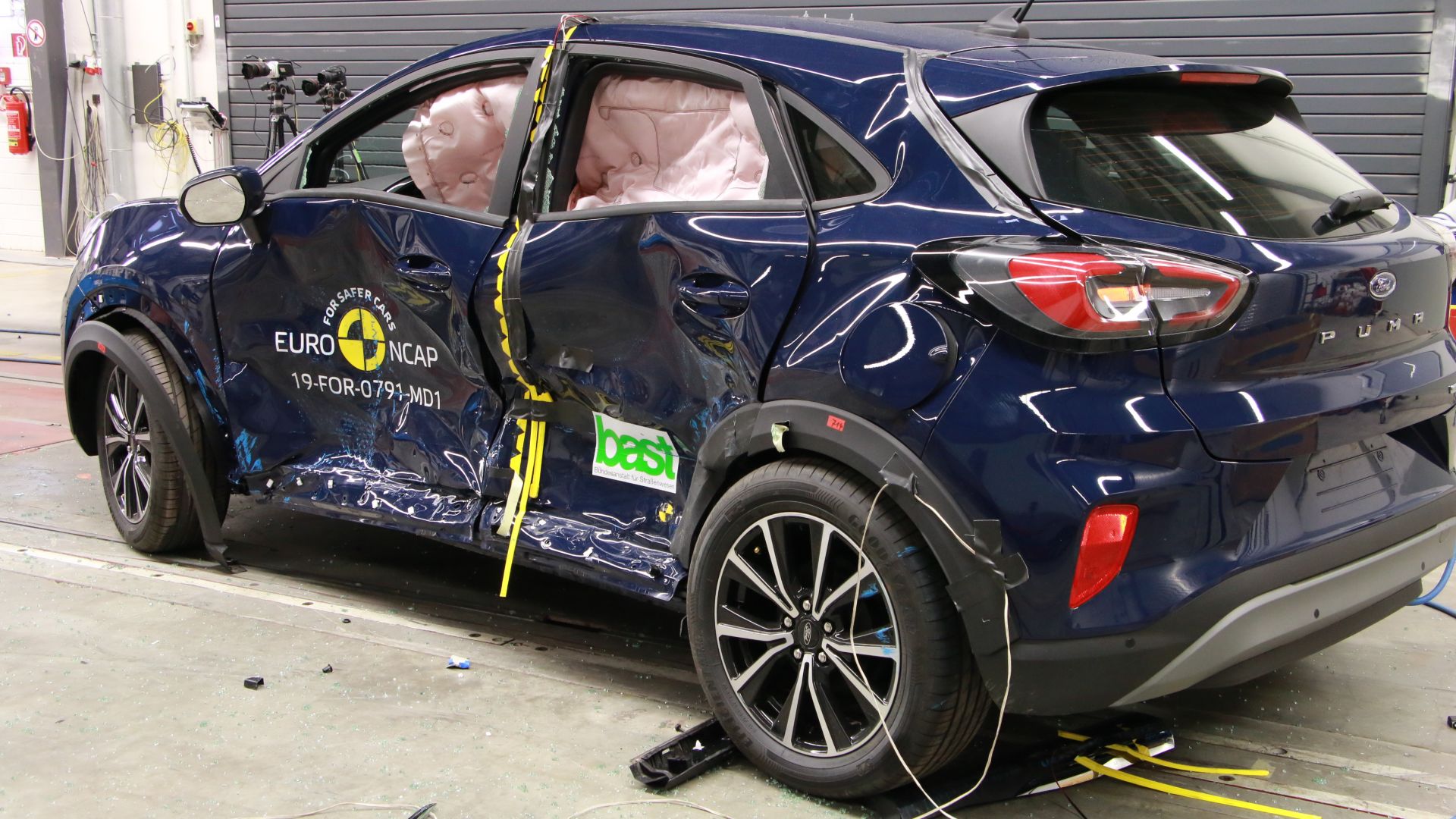 Euro NCAP: i risultati del test per Ford Puma 2019