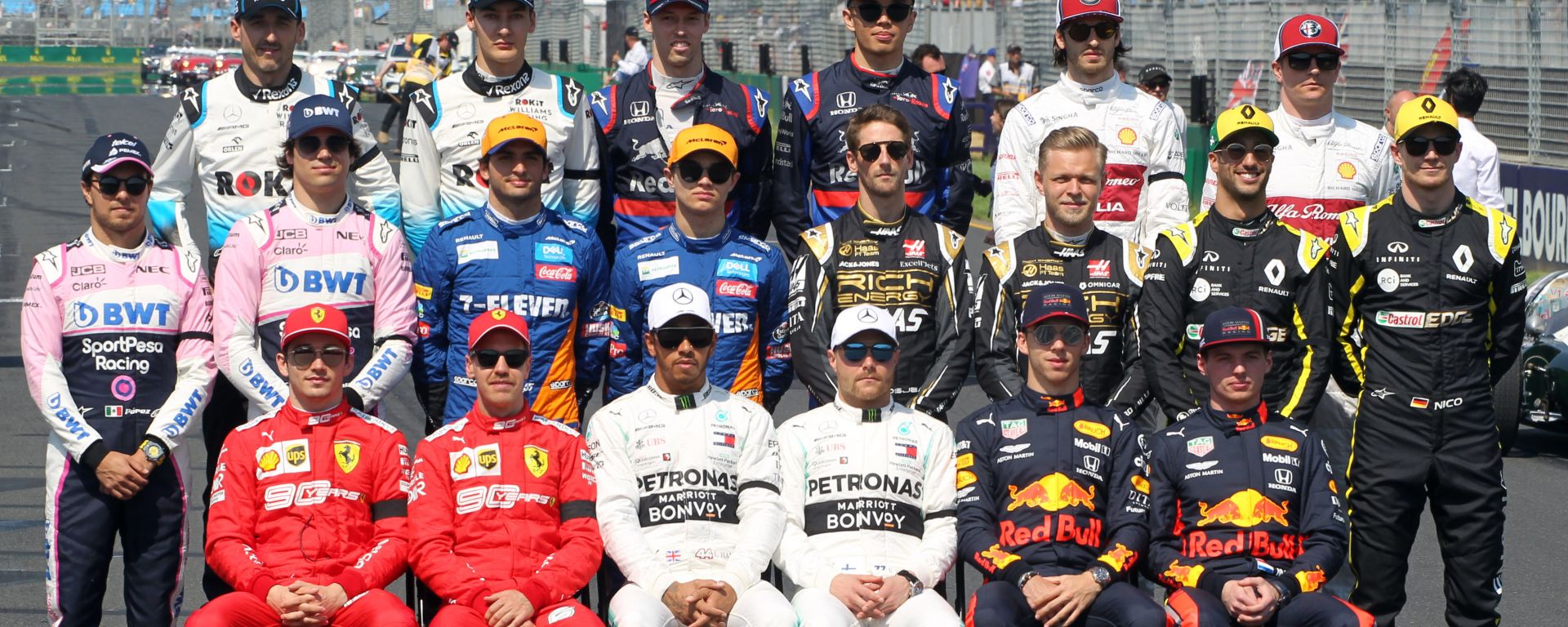 Formula 1, tutti i piloti iscritti al mondiale 2019 - MotorBox