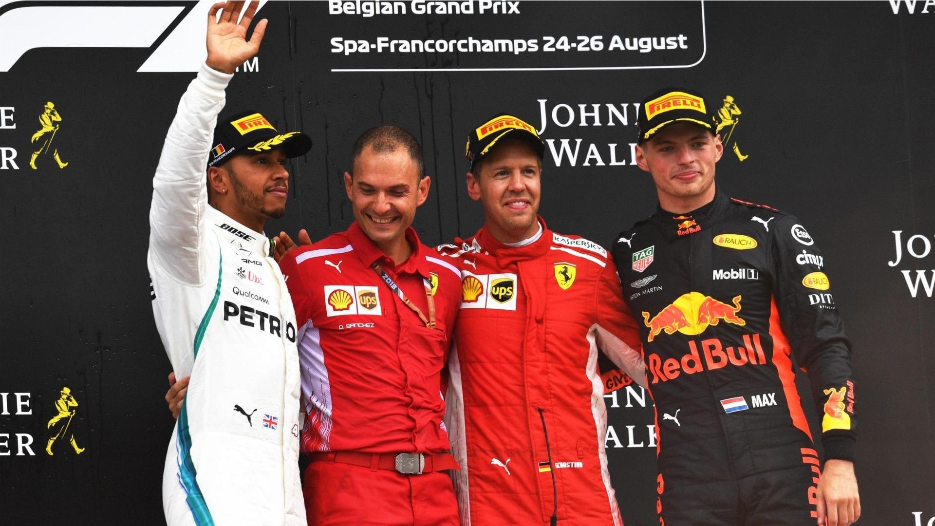GP Belgio. Vettel felice, Hamilton incredulo: "Avete visto come mi ha ...