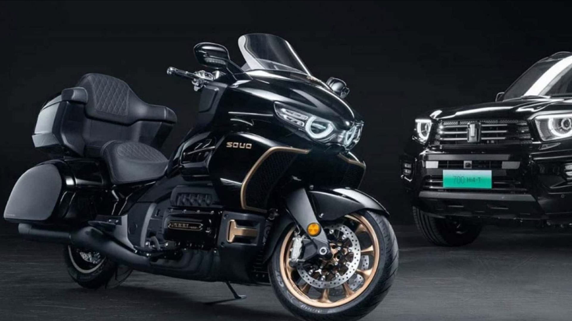 Great Wall Motor S2000 GL: 8 cilindri boxer sosia della Gold Wing