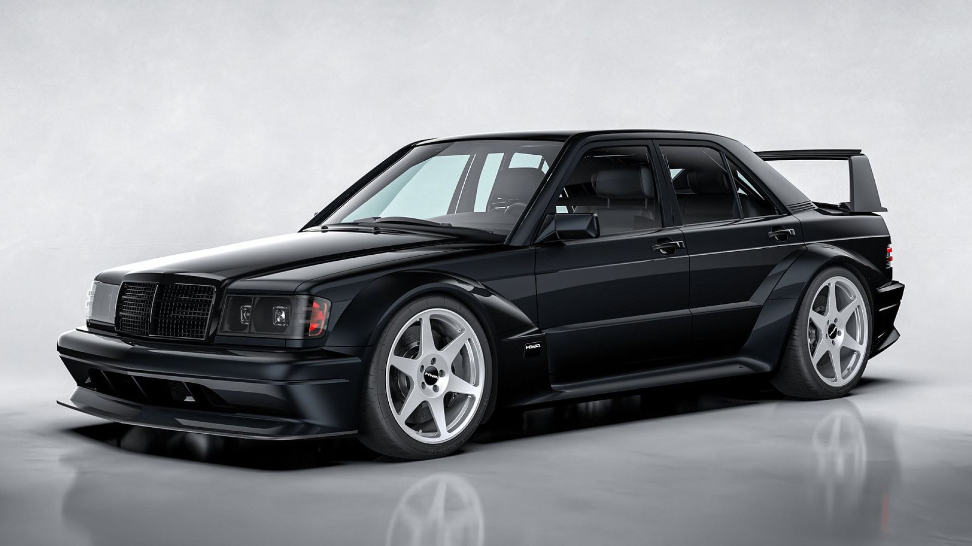 Mercedes 190E 2.5-16 EVO II: i dettagli del restomod HWA EVO