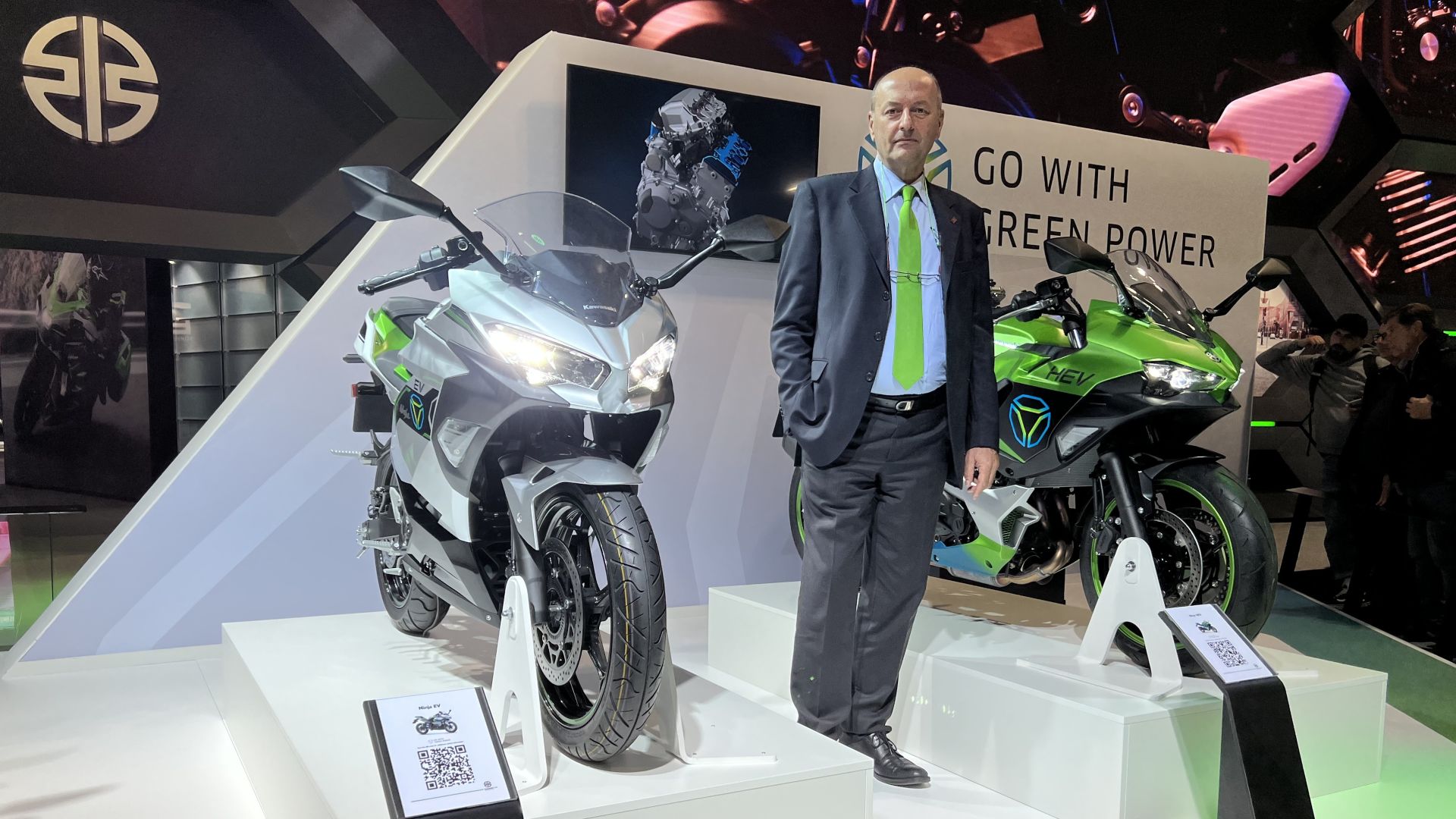 EICMA 2022, novità Kawasaki: l'intervista video con Giovanni Poli