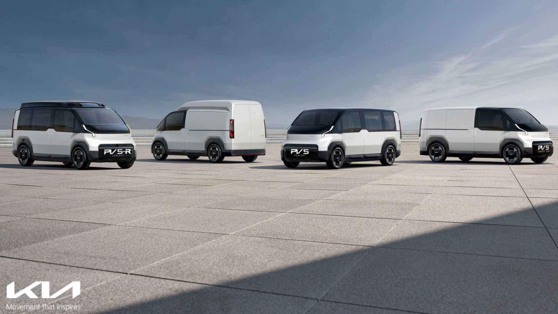 CES 2024: Kia svela concept PV5 su piattaforma modulare PVB