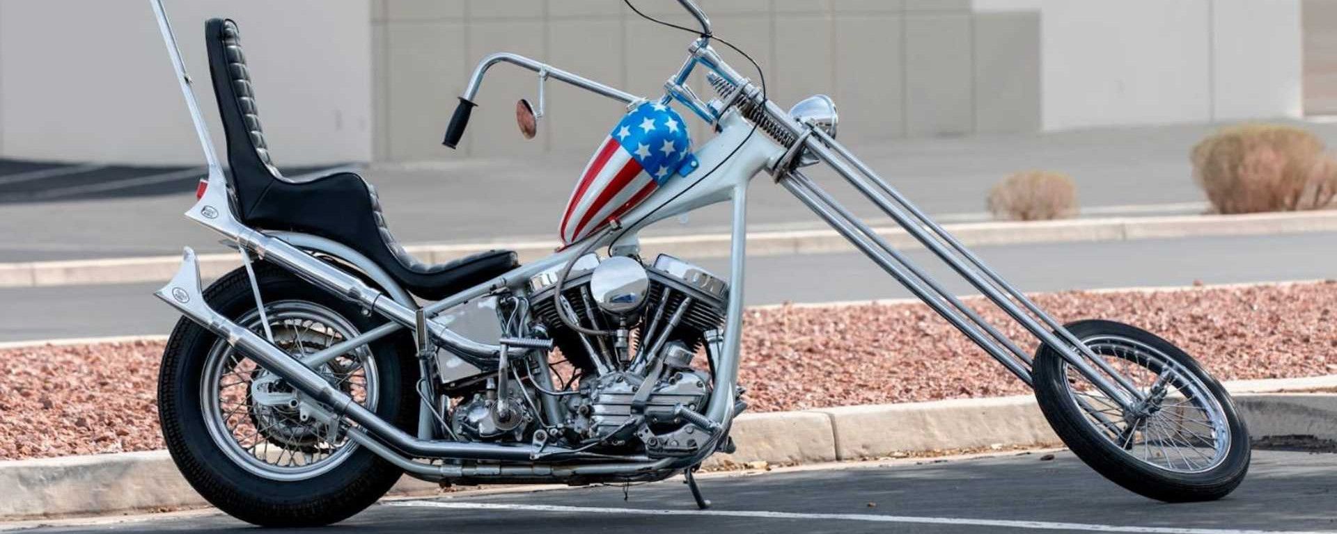 Harley-Davidson Panhead, all'asta la moto di Easy Rider - MotorBox