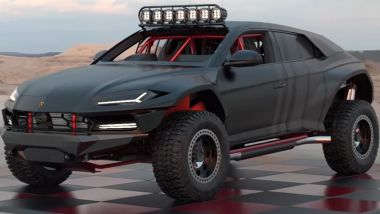 Lamborghini Urus Baja Racer, versione (virtuale) da Dakar. Video
