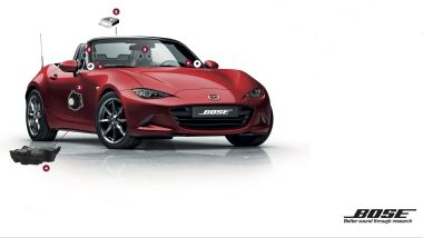 Mazda e Bose festeggiano trent'anni di partnership. Video