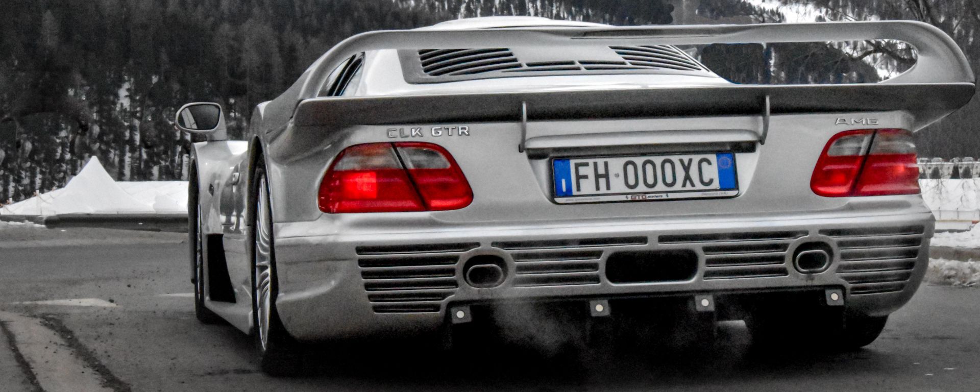 Mercedes CLK GTR: il video YouTube del volo a Le Mans nel '99 - MotorBox