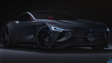 Mercedes SLR Vision Concept: un'erede per la SLR McLaren. Foto e info