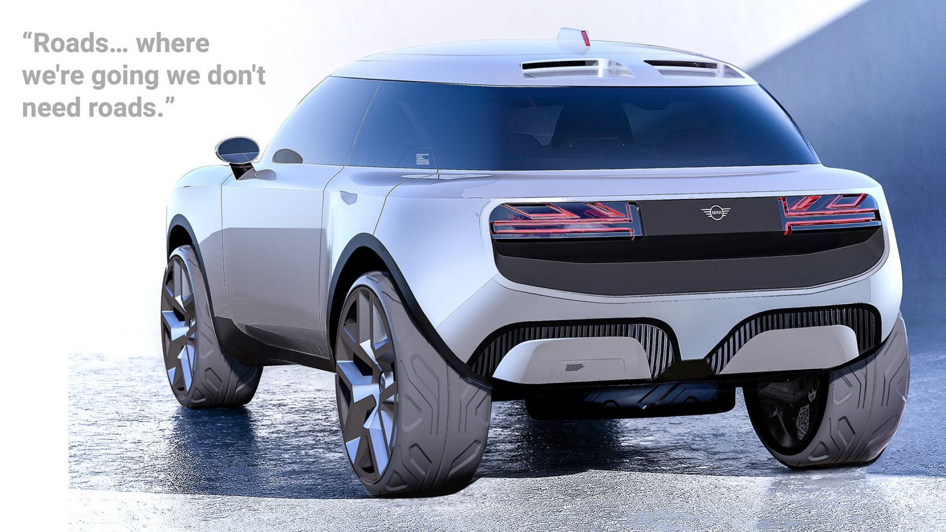 Mini e-SUV concept, primi rendering. Come sarà fatto? - MotorBox