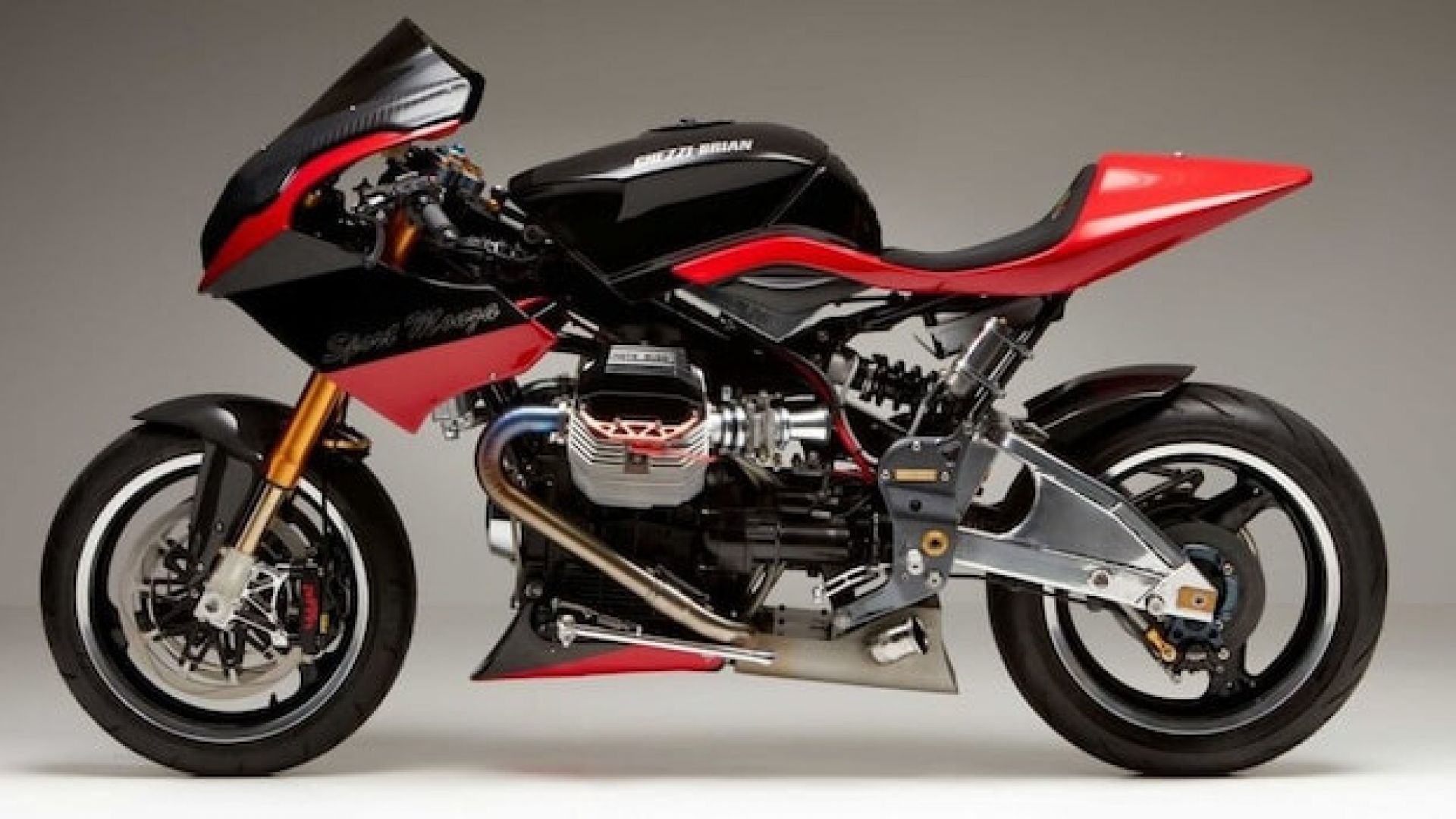 Moto Guzzi 1100 Sport con kit Ghezzi-Brian Sport Monza
