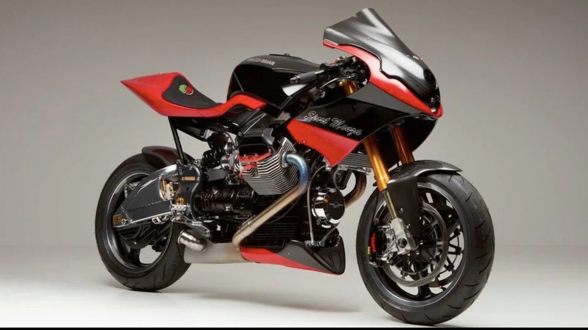 Moto Guzzi 1100 Sport con kit Ghezzi-Brian Sport Monza