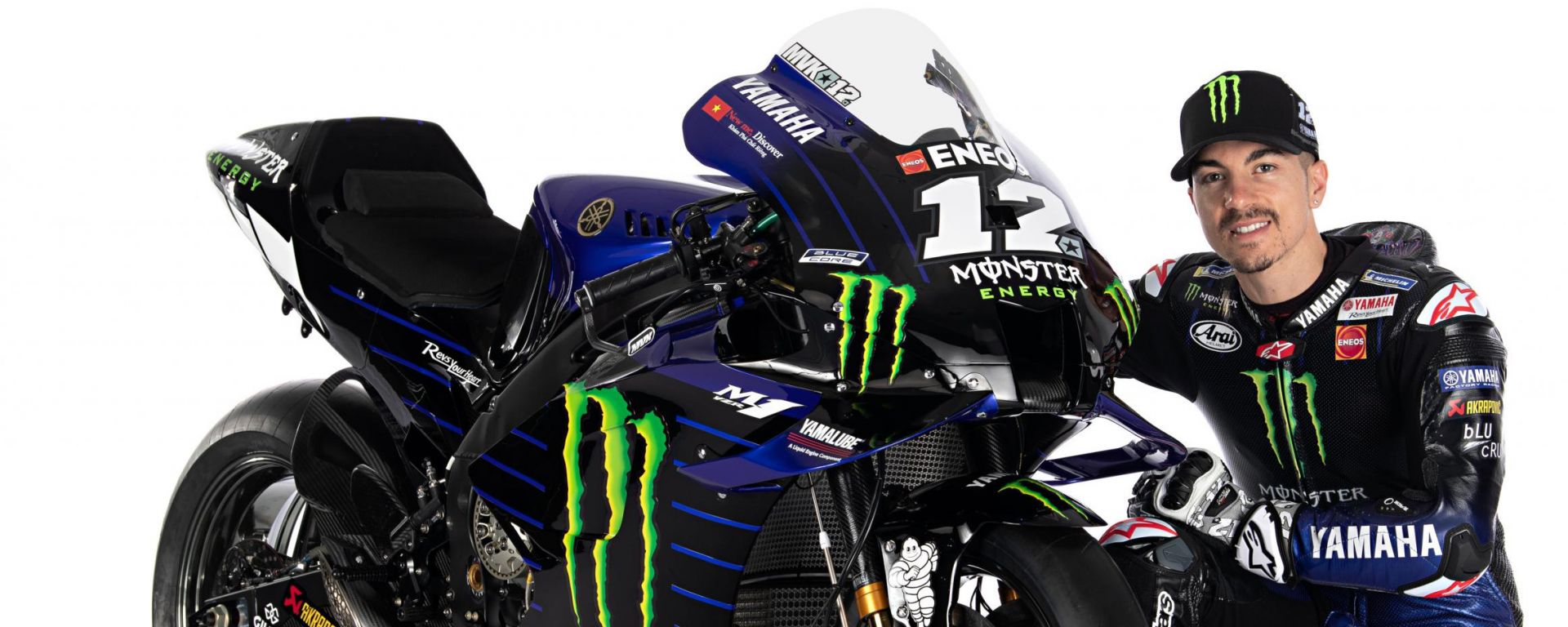 MotoGP 2020, Maverick Vinales - Monster Energy Yamaha - MotorBox