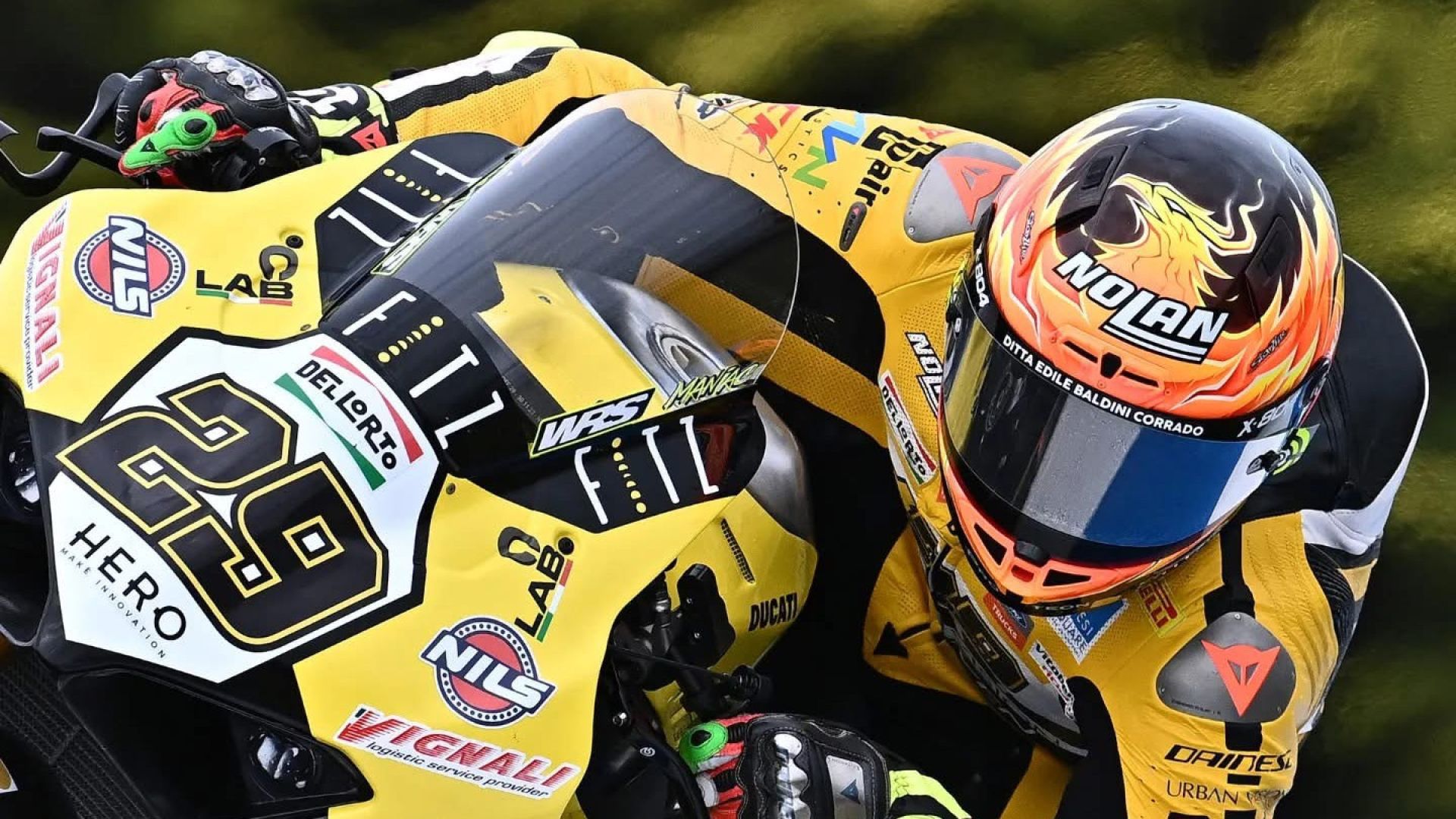 Nolan 2025: piloti, campionati e casco racing moto