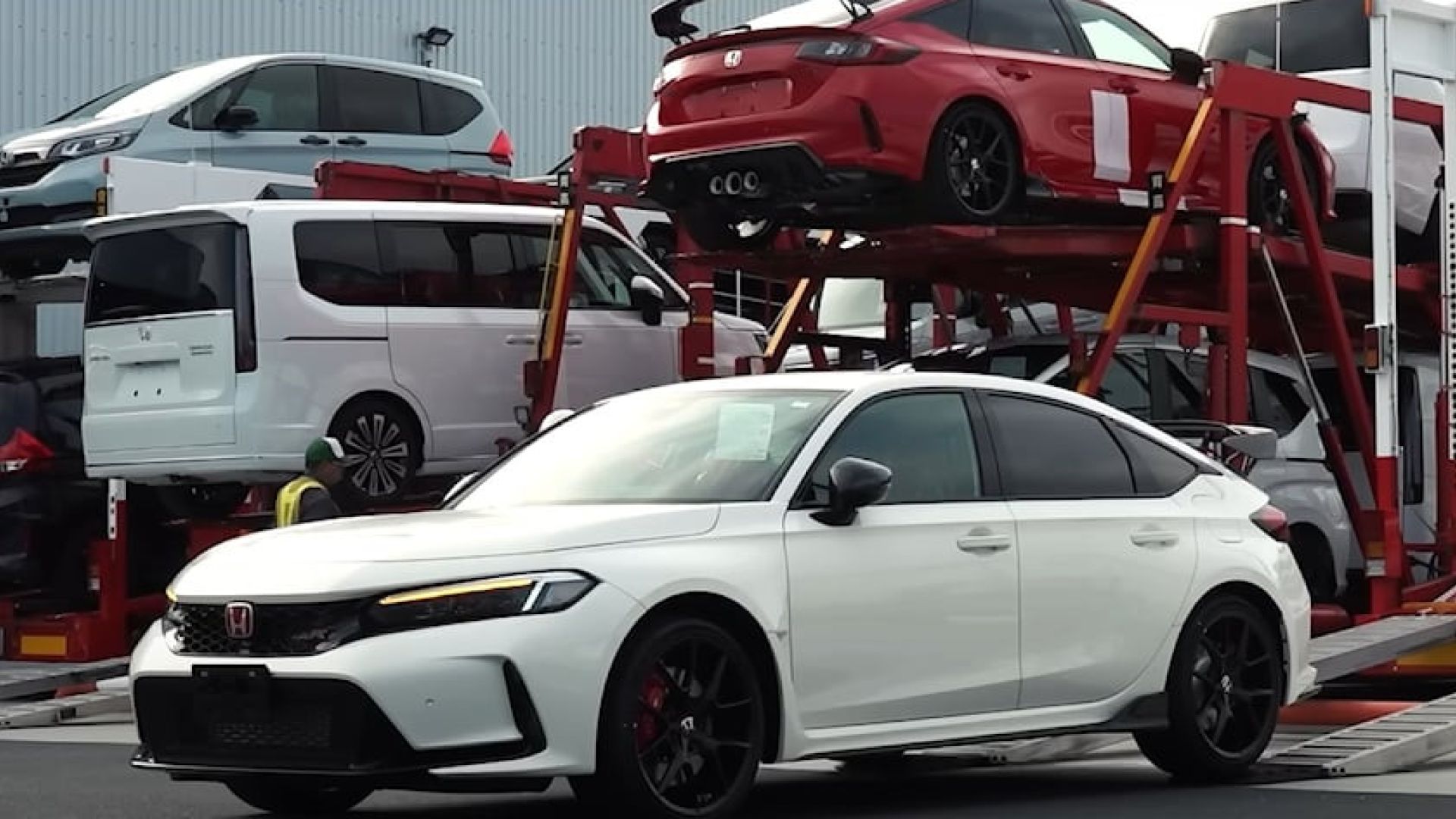 Video montaggio nuova Honda Civic Type R 2022
