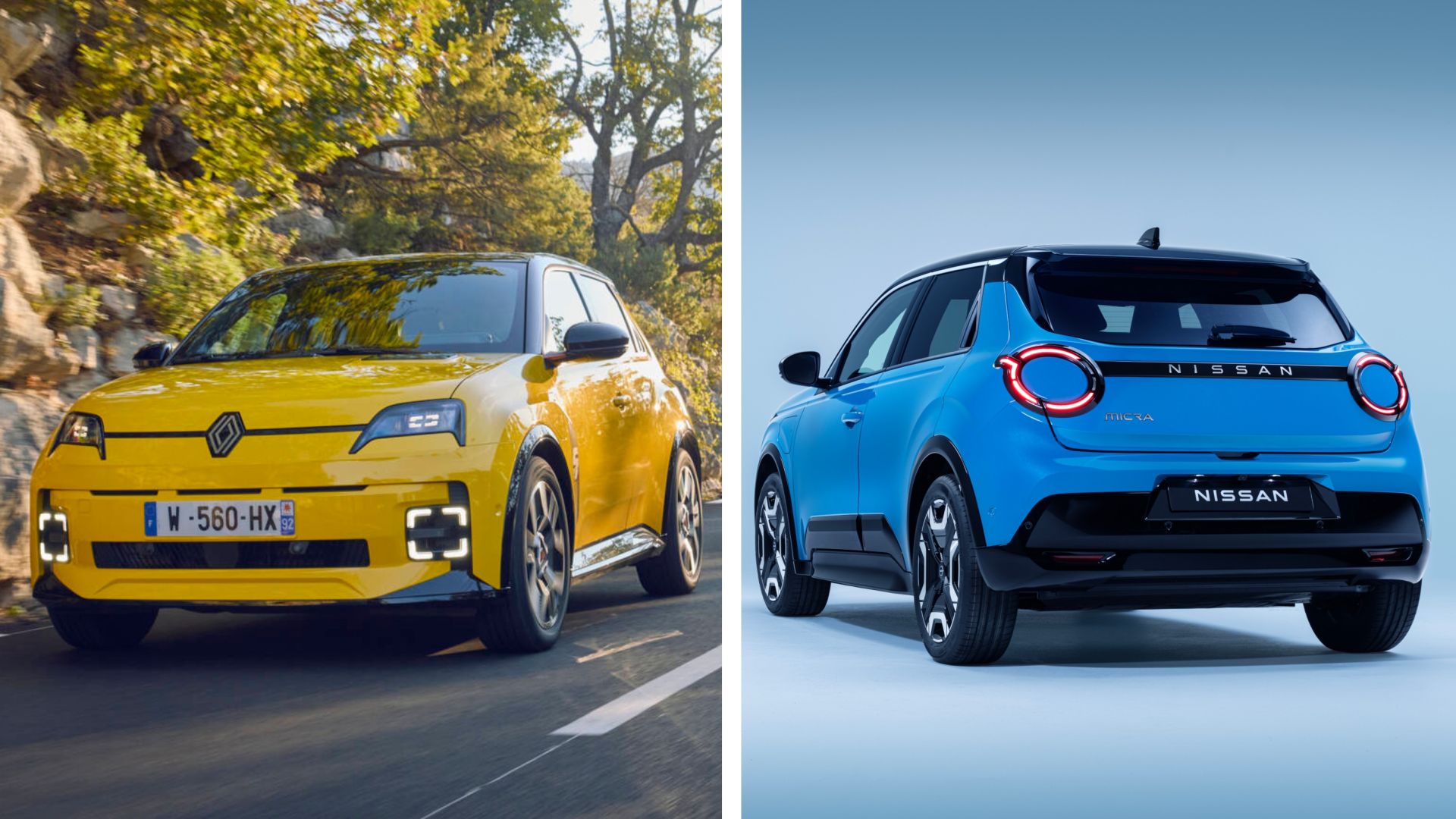 Nuova Nissan Micra vs Renault 5: dimensioni, interni, prezzo, etc.