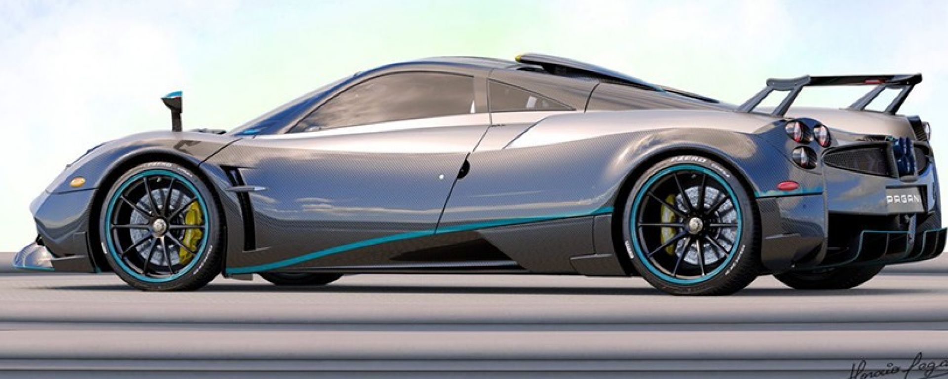 Pagani Huayra: l'ultima ha la livrea della Mercedes di Lewis Hamilton ...