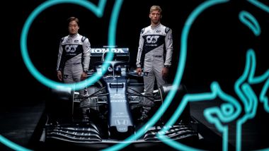 La presentazione della Scuderia Alpha Tauri 2021