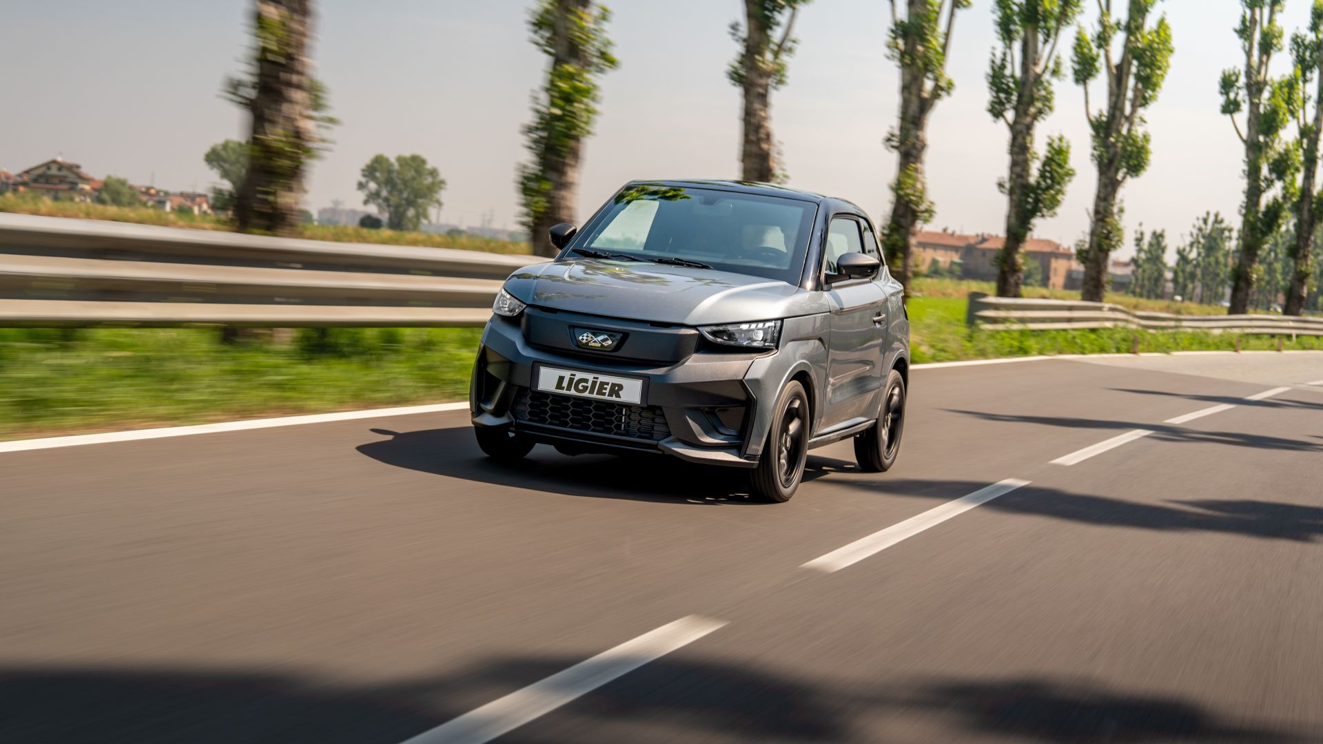 Prova microcar Ligier JS50 Revo D+ con motore diesel Euro 5+