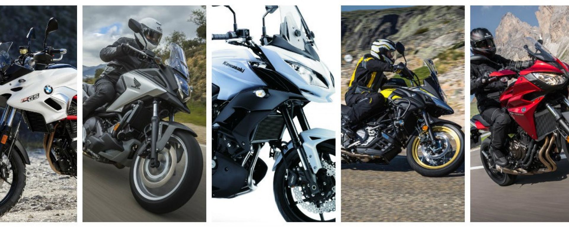 Guida acquisto moto - Cinque crossover medie sotto i 10.000 euro - MotorBox