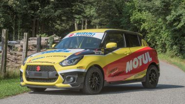 Debutto nel Rally Lana per la Suzuki Swift Sport Hybrid R1