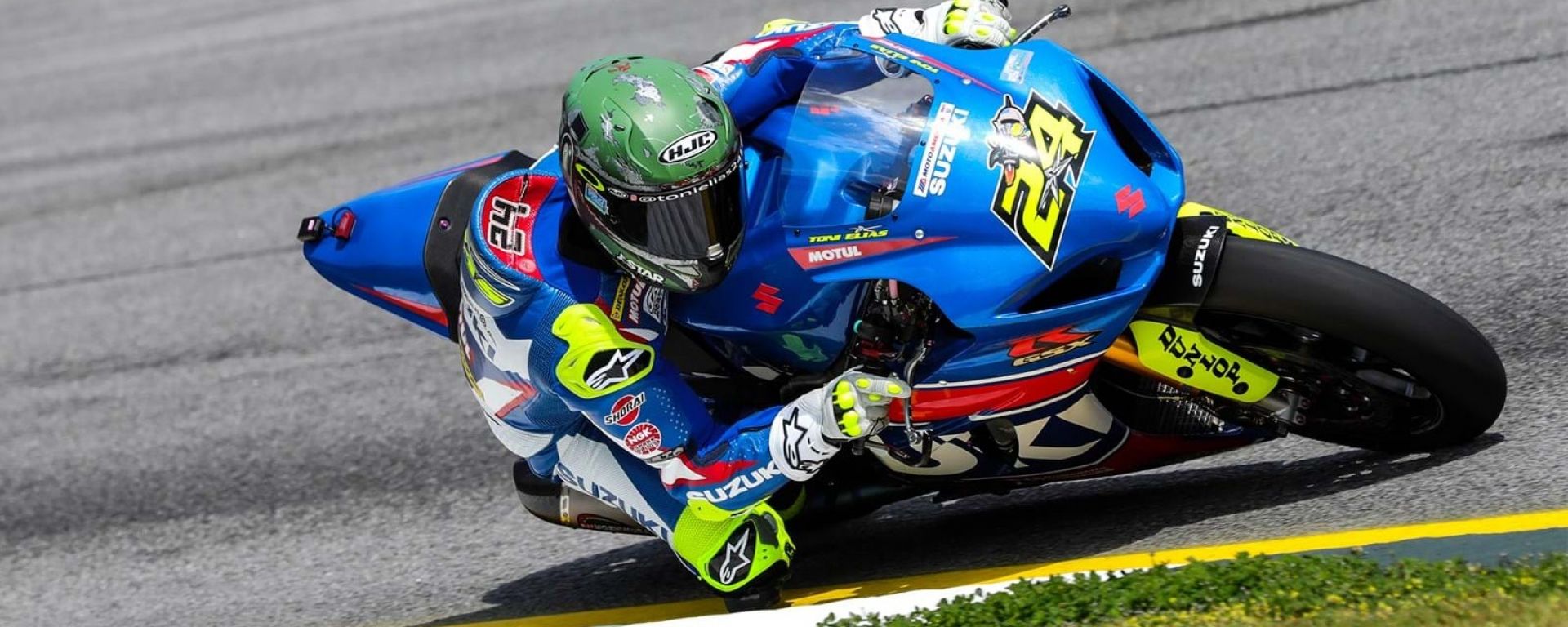 Superbike: Toni Elias Campione MotoAmerica 2017 con HJC - MotorBox