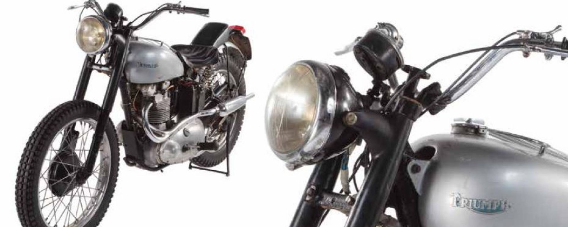 Aste - Torna all'asta la Triumph Trophy TR5 di Fonzie - MotorBox