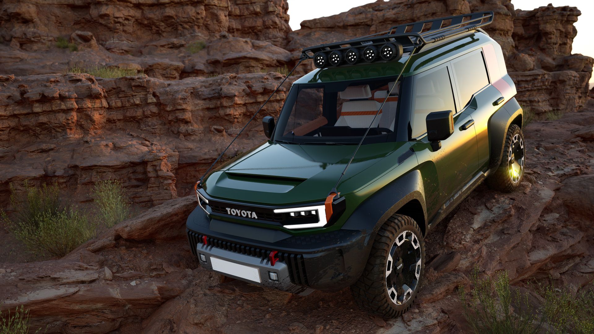 Una mini Toyota Land Cruiser per sfidare Jeep Compass