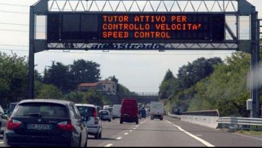 Nuovi Tutor Autostrade, attivi da venerdì 27 luglio. La mappa completa