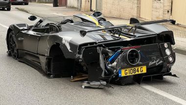 Pagani Zonda Barchetta, in video l’incidente della supercar da 15 milioni
