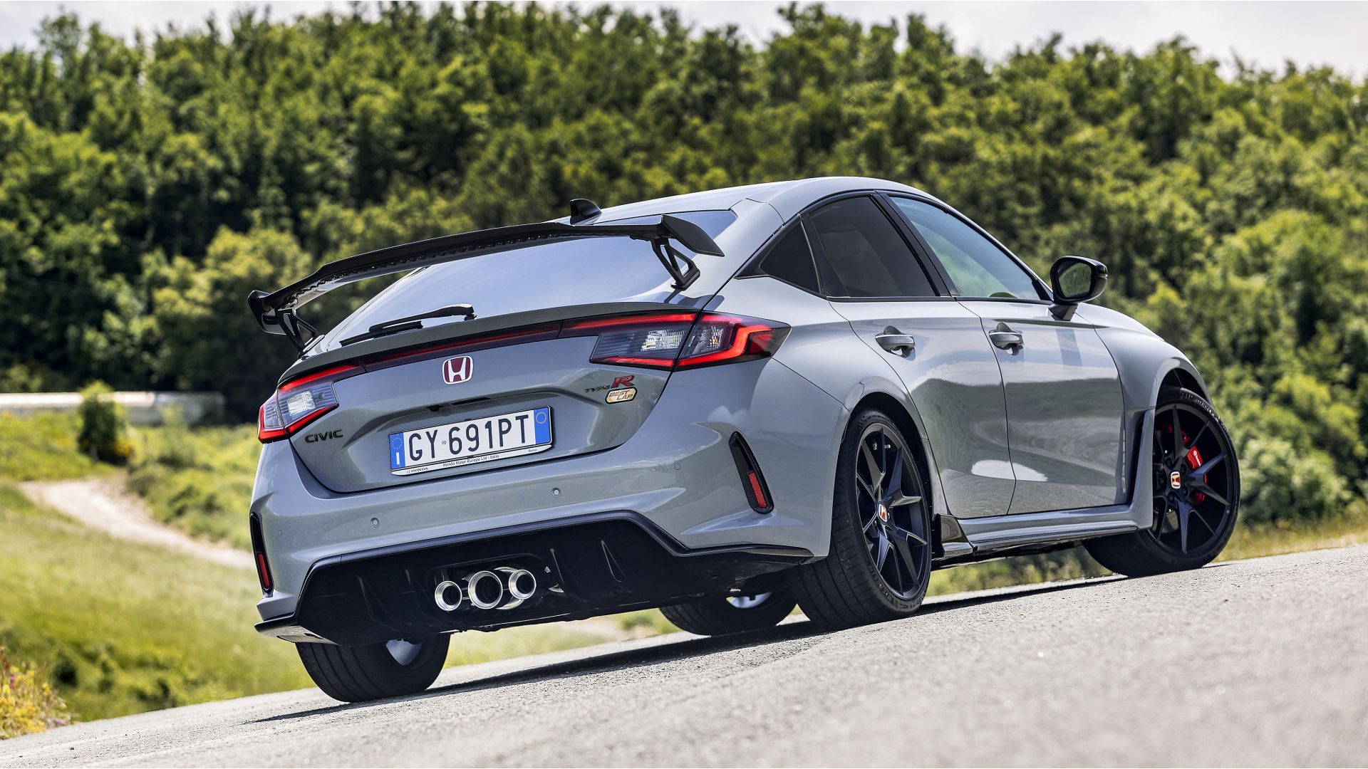 Prova in pista della Honda Civic Type R Best Lap da 329 CV