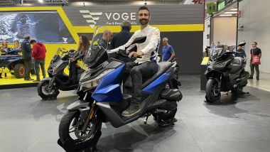 Voge Sfida SR3: a EICMA 2023 lo scooter 300. Video e caratteristiche